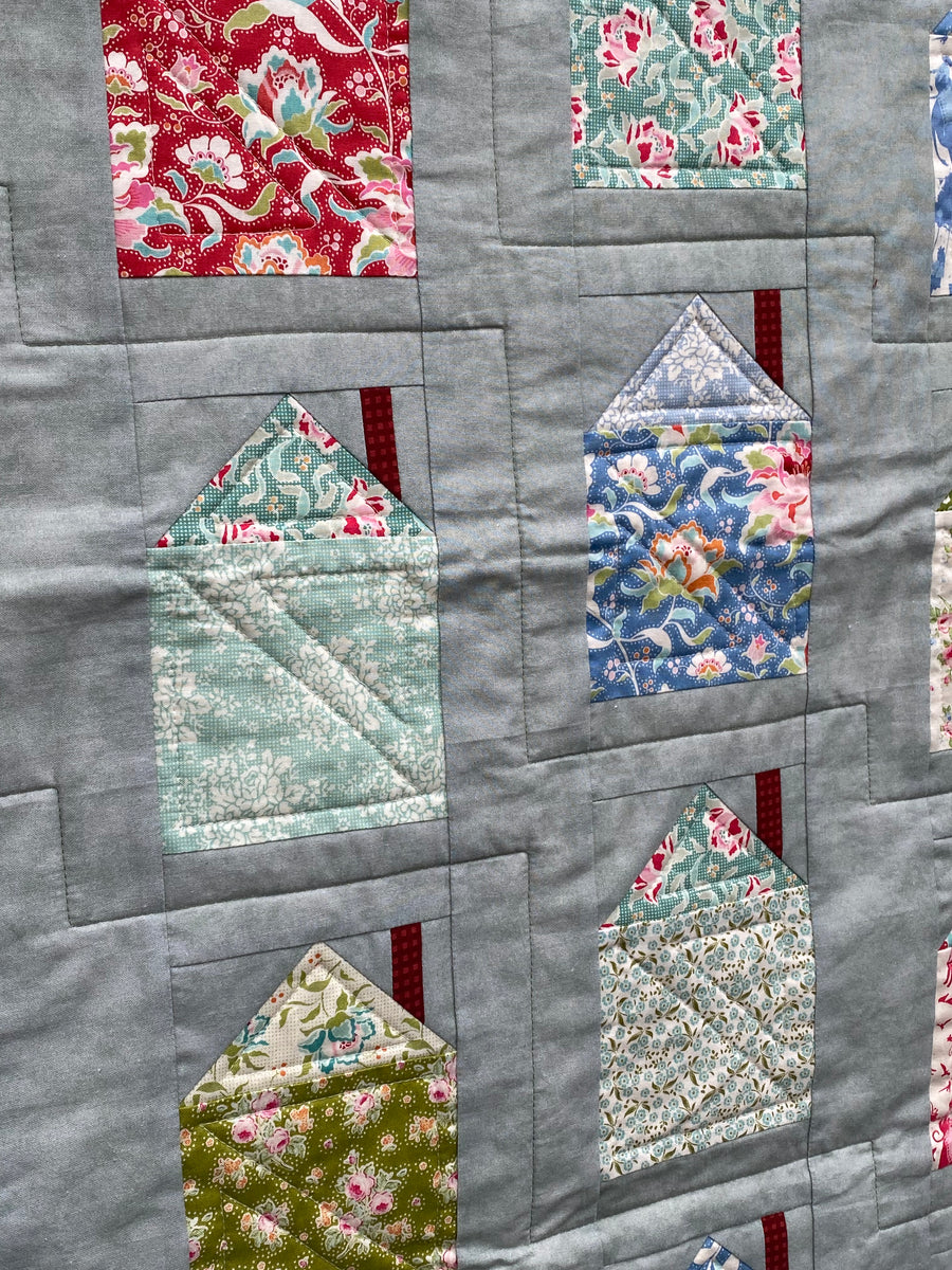 Cozy Cottages Quilt – Warm & Charming Quilting Design – The Country Yard